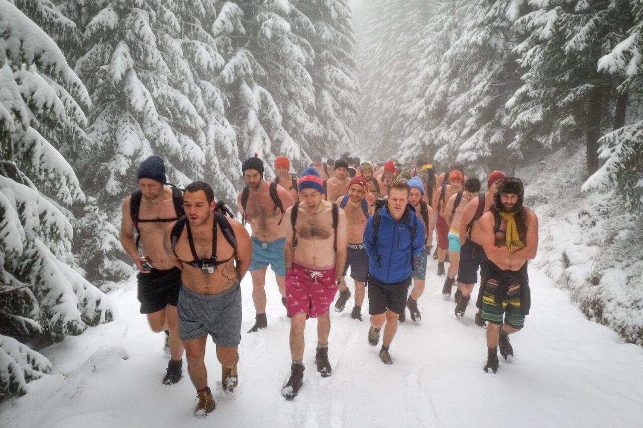 Ice training with Wim Hof in Poland | Malte Clavin